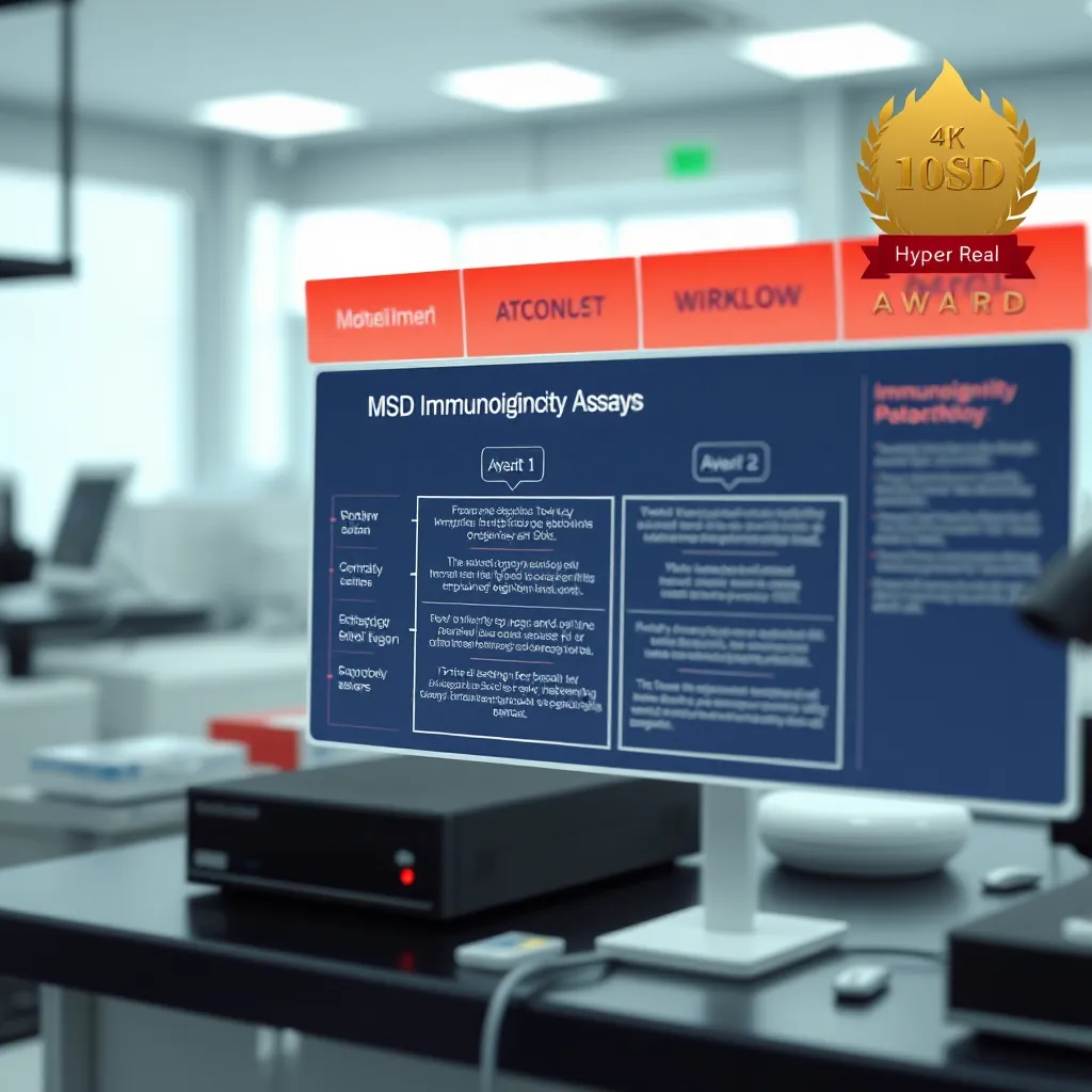 MSD Immunogenicity Assays: Techniques and Insights